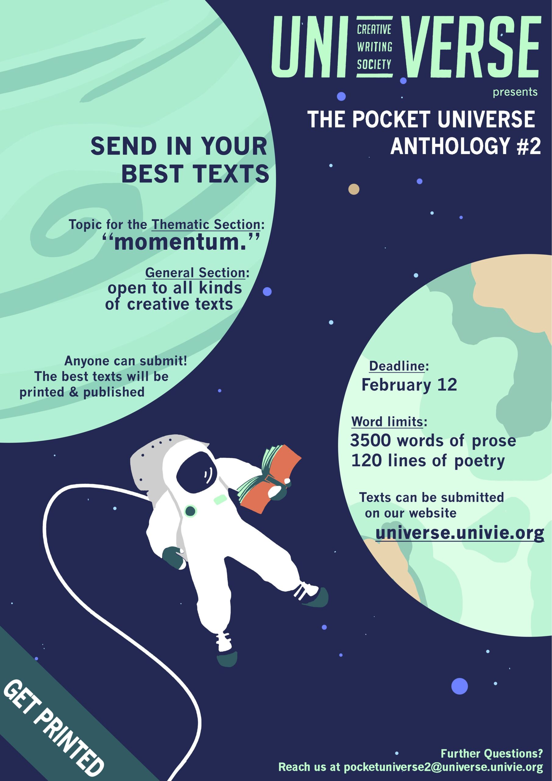 Gathering “momentum.”: The road towards our 2nd anthology – Uni-Verse ...